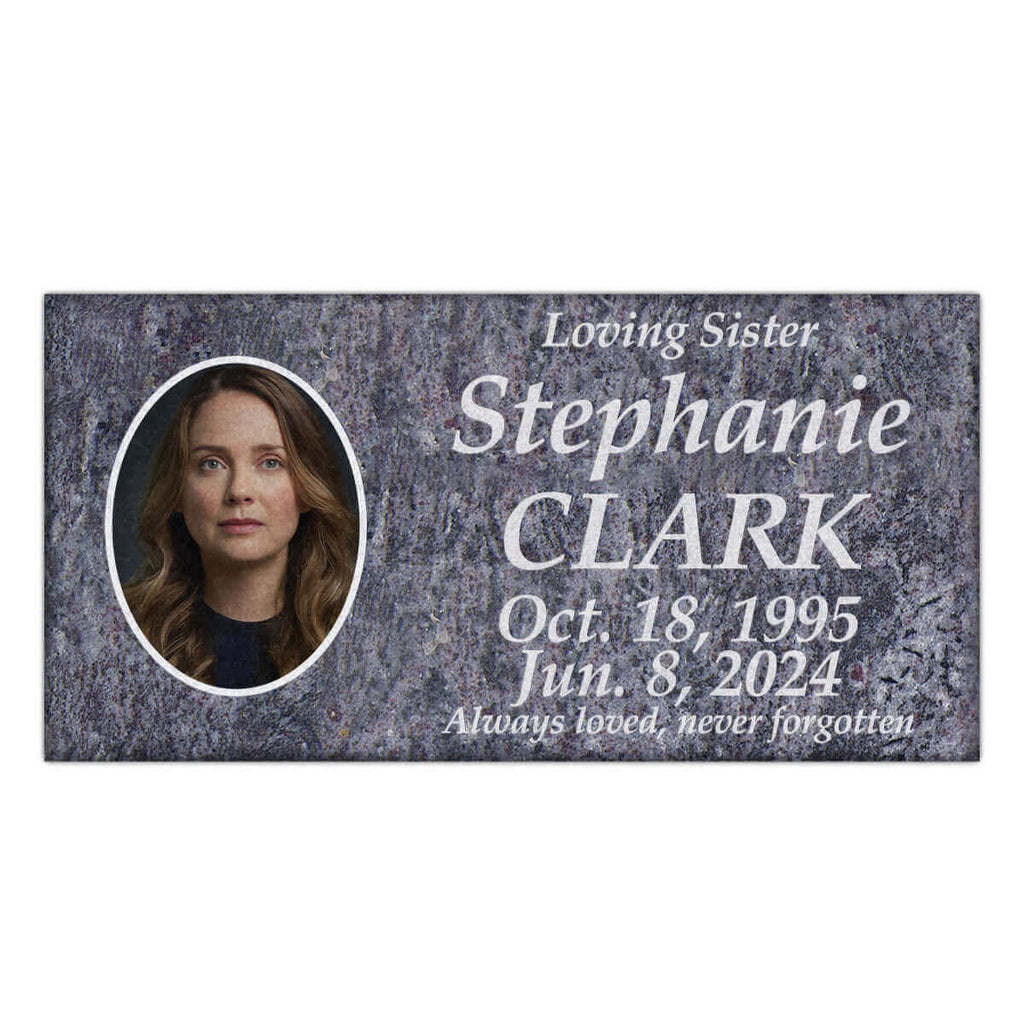 24″ x 12″ x 6″ Pillow Marker Headstone For Sale | Signature Headstones